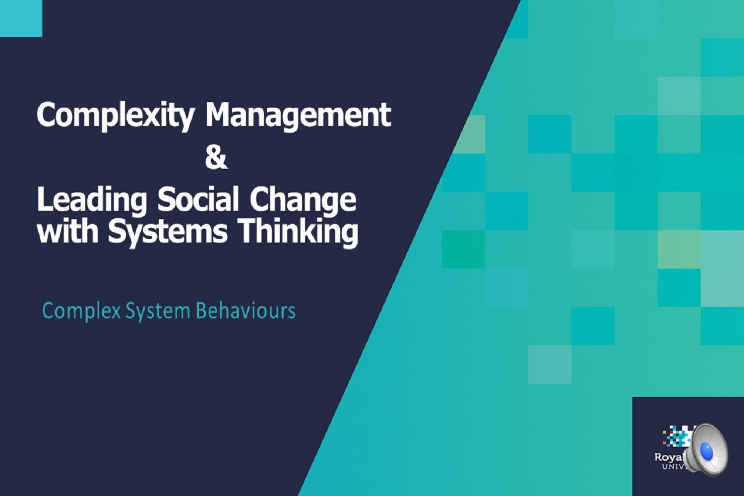 Complexity curricula video 2: Complex system behaviours - Cascade Institute